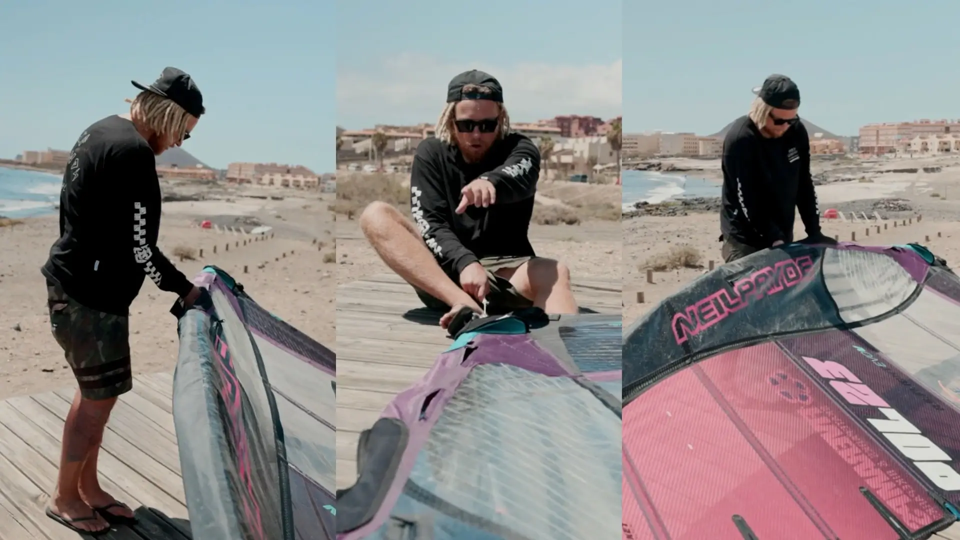 How to Easily Set Cambers When Rigging Your Camber Sail - EASY-surfshop ...